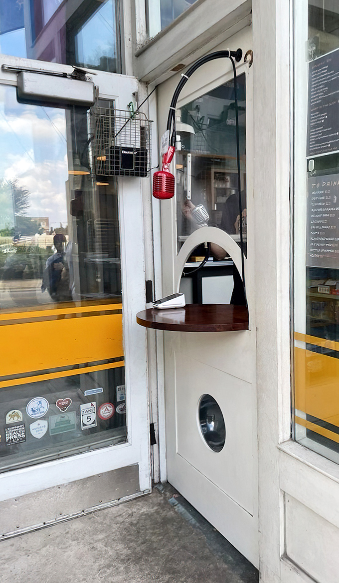 The charming take-out window offers pie-on-the-go for those emergency dessert situations we all occasionally find ourselves in.