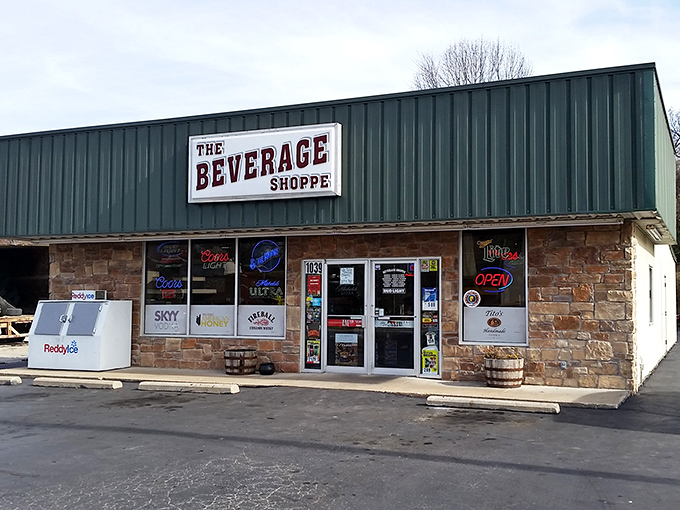 The Beverage Shoppe stands ready to supply your libation needs—because even in paradise, sometimes you need something stronger than coffee.