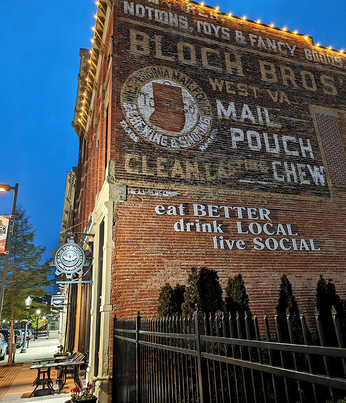 The Pour House at Machinery Hall transforms industrial heritage into a welcoming space for community gatherings.