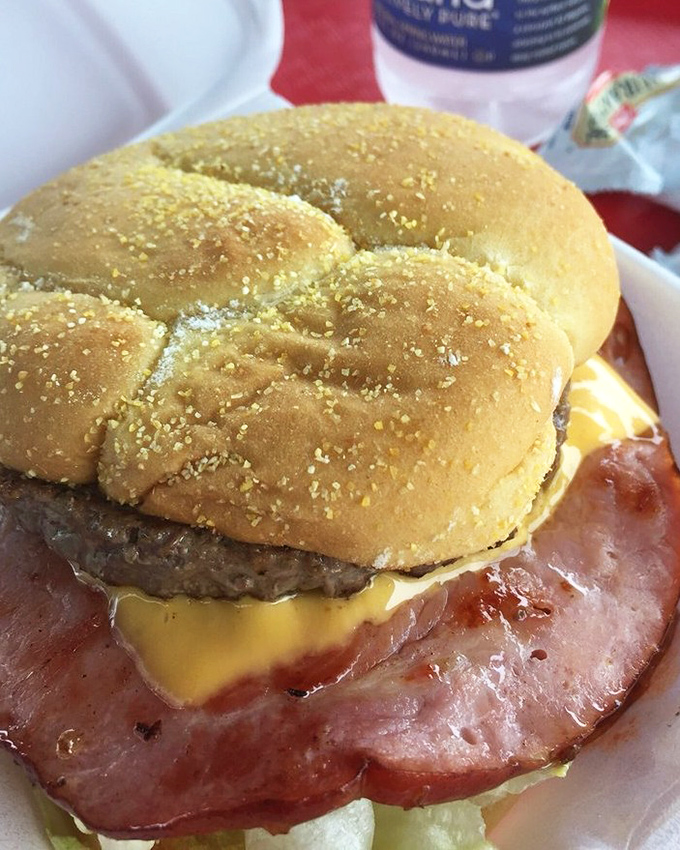 The "Nightmare" sandwich might sound ominous, but with ham, cheese, and beef stacked high, the only scary part is how quickly you'll want another.