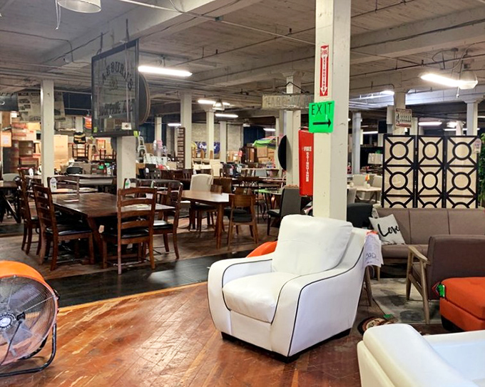 Multiple floors mean multiple opportunities to discover that perfect piece you didn't know you needed.