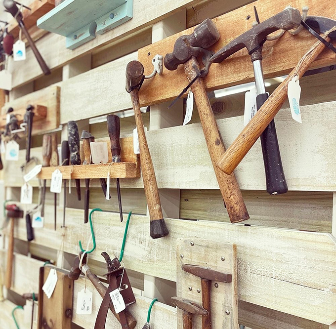 These weathered hammers and tools have built more than just structures &ndash; they've built lives, and now await their next chapter of creation.