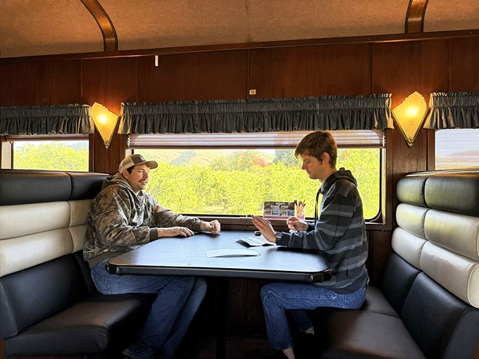 Old-school travel meets new-school comfort. The dining car experience harkens back to a time when journey and destination were equally important parts of the adventure.