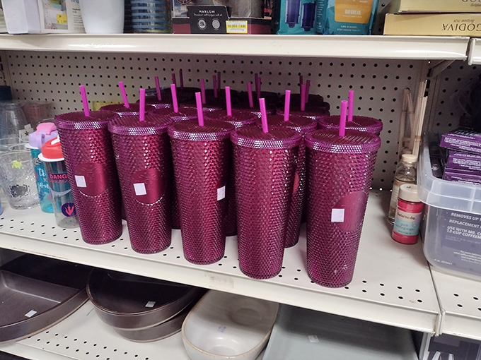 Tumblers and cups that have held everything from morning coffee to midnight regrets.