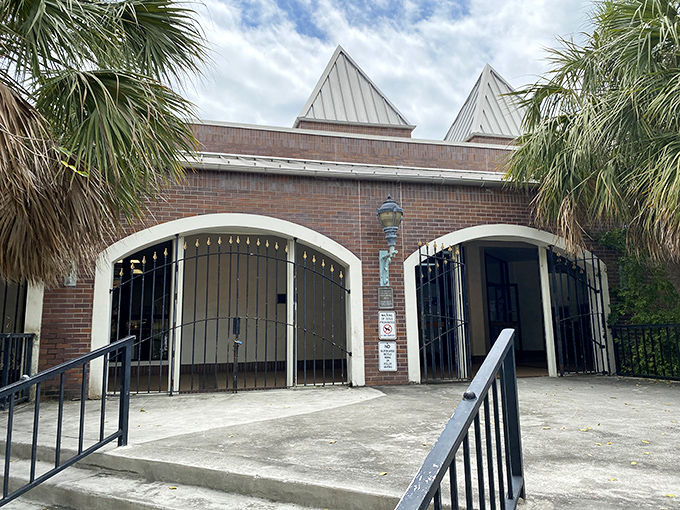 This unassuming entrance leads to cultural treasures &ndash; proving that in Key West, you should never judge a building by its fa&ccedil;ade.