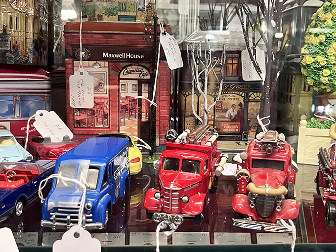 These vintage toy trucks weren't designed with collectors in mind, just sturdy enough to survive generations of imaginative play.
