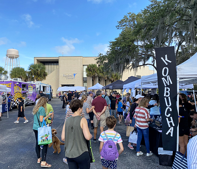 The Winter Haven Farmers Market buzzes with activity as locals hunt for fresh produce and homemade treats under the Florida sunshine. 