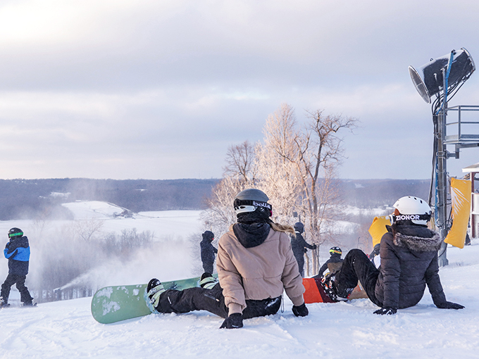 Winter in Ohio isn't for the faint-hearted, but Bellefontaine's snow enthusiasts prove that cold weather is just another excuse for outdoor fun.
