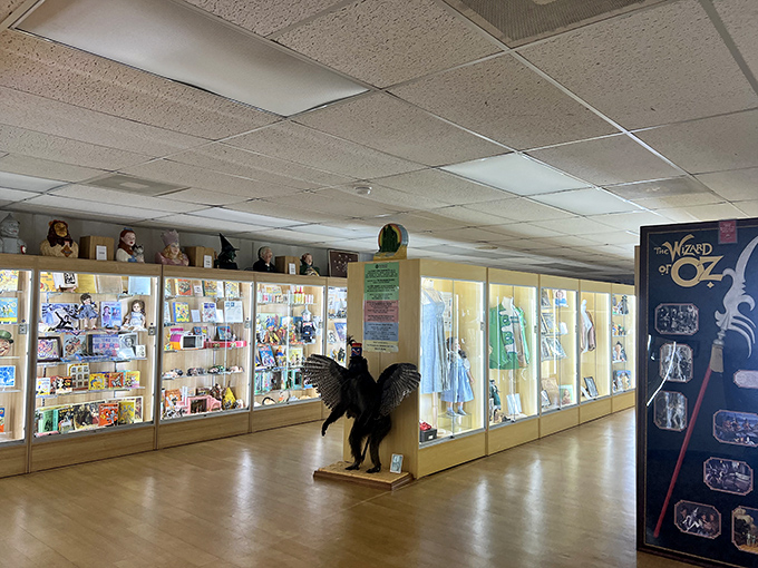 Enough Oz memorabilia to make even the Smithsonian a little jealous.