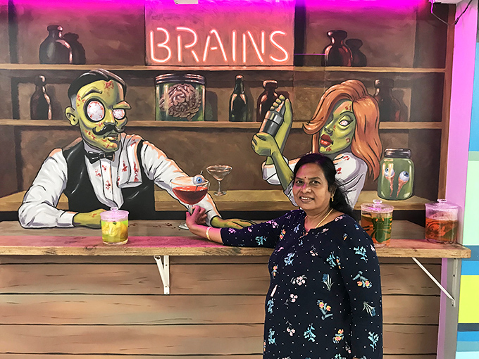 Zombie bartenders serving up "brains" &ndash; finally, a bar where nobody judges your questionable drink choices.