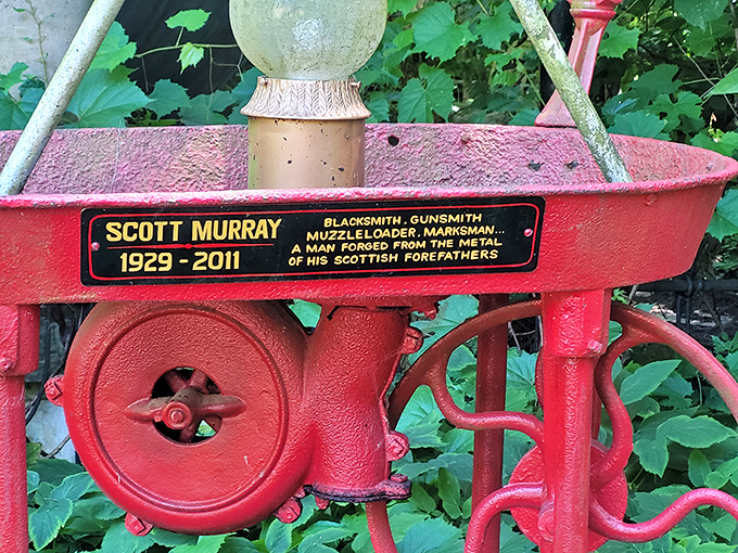 Honoring craftsmen of the past, these plaques celebrate ordinary people with extraordinary skills. History lives in the details here.