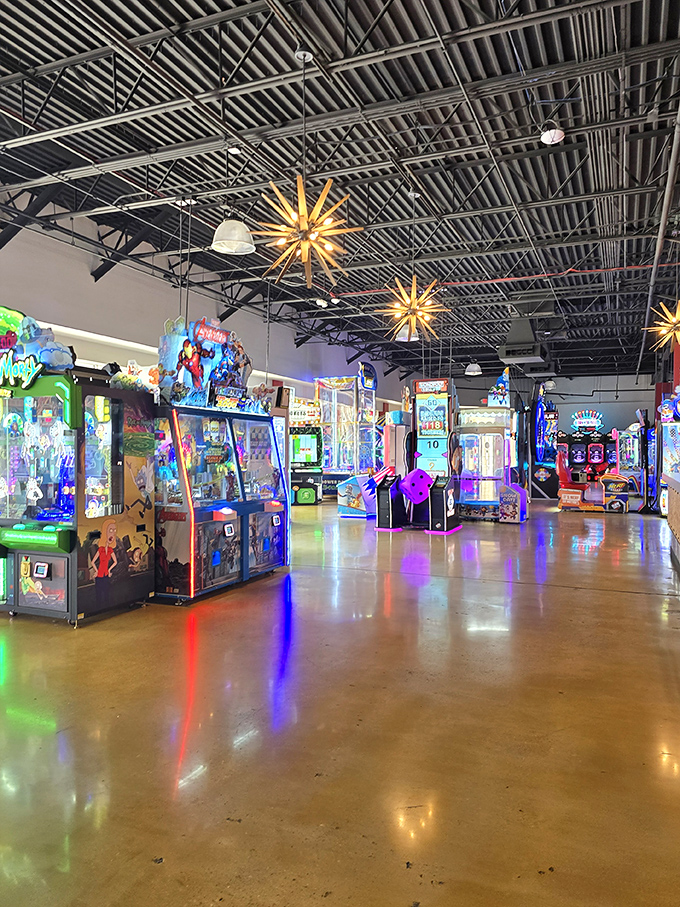 When shopping fatigue sets in, the arcade's neon glow beckons with promises of air-conditioning and nostalgic button-mashing fun.
