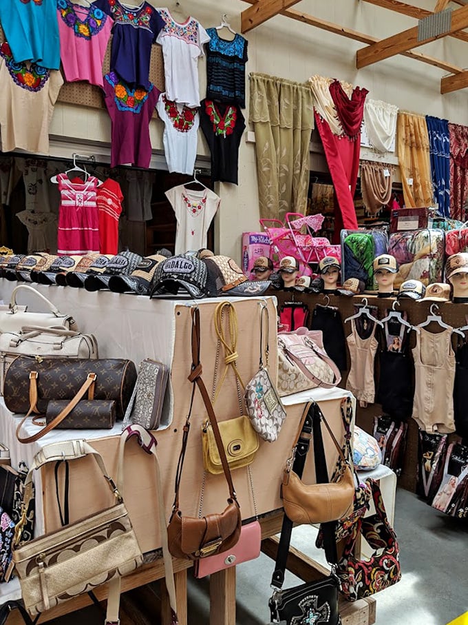 Fashion time capsules hang in suspended animation, where designer bags from decades past await their renaissance in your wardrobe rotation.