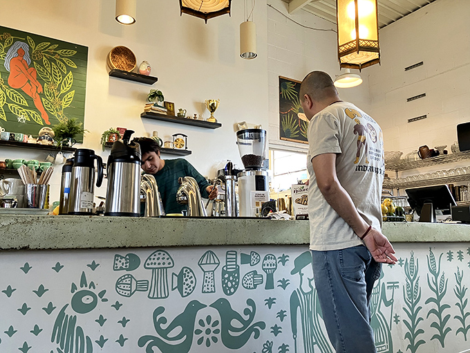 At the coffee bar, caffeinated works of art are crafted with the precision of a Swiss watchmaker and the soul of an Italian barista.