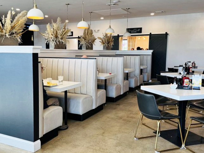 These cozy booths aren't just seating&mdash;they're front-row tickets to the best meal in Ronks, Pennsylvania.