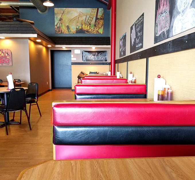 Those red booths have witnessed countless satisfied sighs and happy food comas over the years.