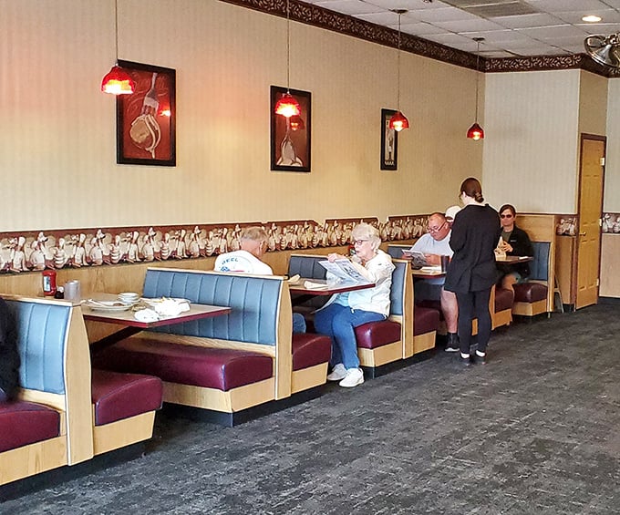 These booths have witnessed more family celebrations, first dates, and friendly debates than most therapists' couches in Pennsylvania.
