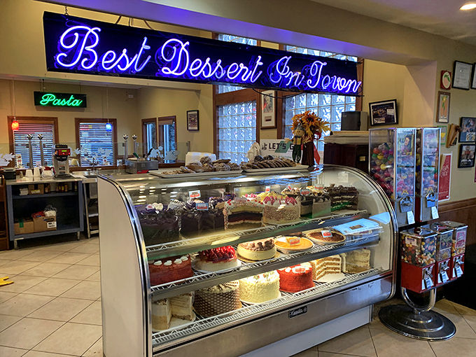 "Best Dessert In Town" isn't just neon bragging&mdash;it's a scientifically testable hypothesis you'll want to verify. Repeatedly.