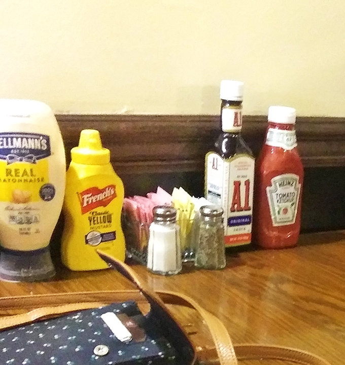 The condiment lineup&mdash;humble supporting actors that never steal the scene but make everything taste just a little bit better.