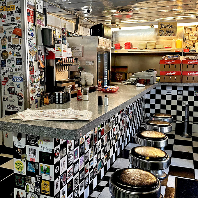 Counter seating at Fleetwood isn't just about efficiency&mdash;it's front-row tickets to the greatest show on earth: breakfast being made with practiced precision.