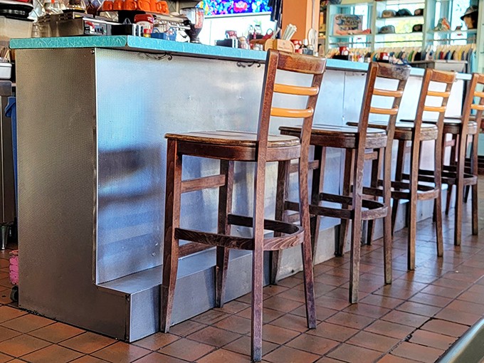 The counter seats &ndash; where solo diners become temporary locals and all the best diner gossip is exchanged over bottomless coffee.