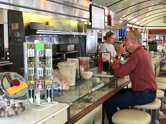 Counter culture at its finest&mdash;where regulars perch on swivel stools, trading stories over bottomless cups while watching their breakfast materialize before their eyes.