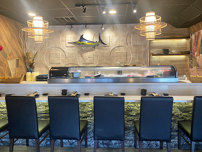 The sushi counter&mdash;where dinner becomes theater and chefs transform raw ingredients into edible art right before your eyes.