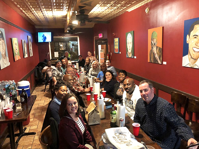 The true measure of great barbecue: a dining room full of people experiencing collective joy through the universal language of smoked meat.