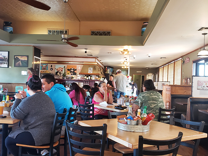 The dining room buzzes with the energy of locals who know they've found their happy place in a world of changing restaurant trends.