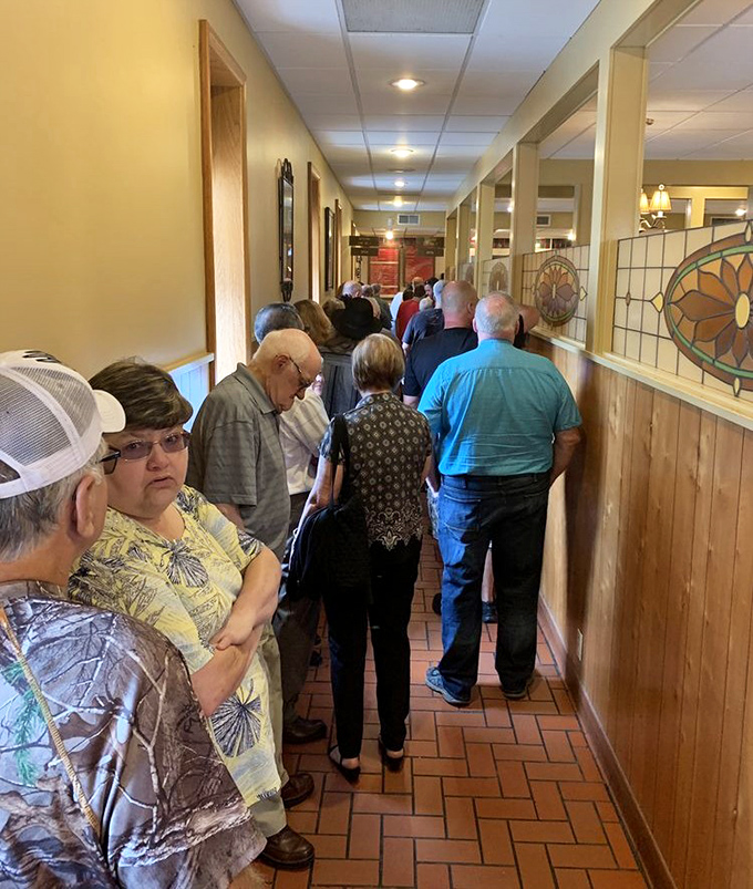 The line forms early and with purpose&mdash;these patrons aren't just waiting for food, they're queuing for an experience that's become part of their personal history.