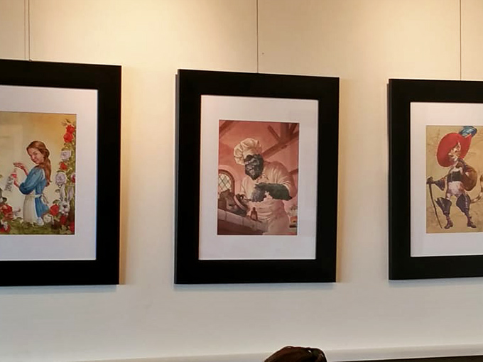 Whimsical artwork adds character to every meal. These walls tell stories almost as good as the ones you'll share over breakfast.