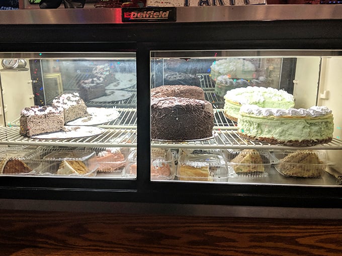 The dessert case doesn't just display cakes&mdash;it showcases edible architecture. That chocolate creation isn't just dessert, it's the finale to your culinary concert.