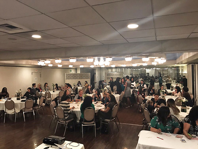 A full house of happy diners proves the universal truth: good food brings people together, especially when there's prime rib involved.