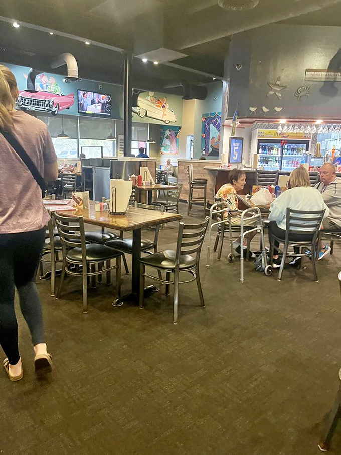 The dining room buzz tells you everything &ndash; this is where locals and visitors become temporary best friends.