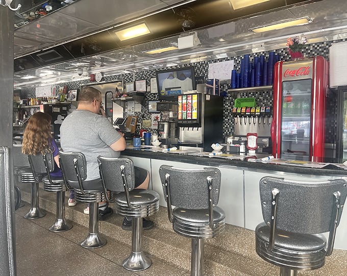 Counter culture at its finest. These stools have supported the dreams, heartbreaks, and hungry bellies of Downingtown for generations.