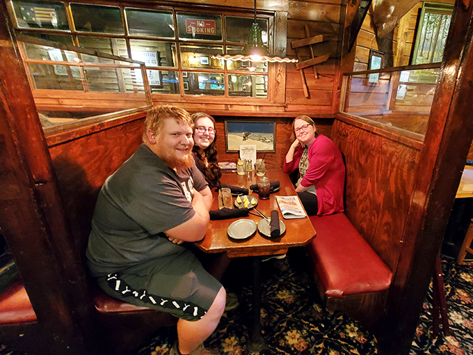 Happy diners enjoying that magical moment when good food, good company, and a great restaurant create memories that last.