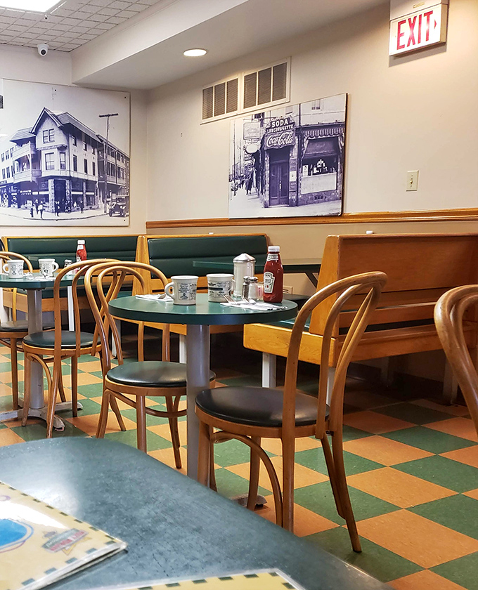 These vintage photos aren't decoration &ndash; they're time machines showing the Wilmington that was, while you enjoy the breakfast that is.