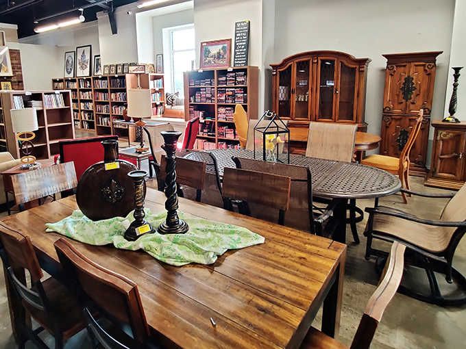 Dining tables that have hosted thousands of family dinners now wait patiently for your hot casseroles and holiday gatherings.