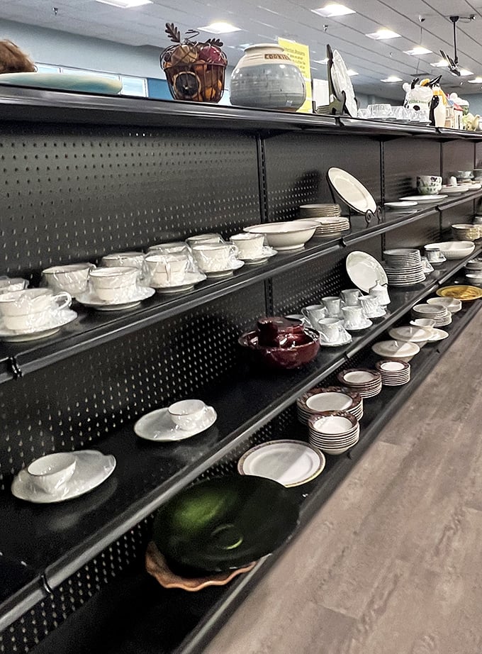 China and dishware that would make your grandmother proud. Sunday dinner just got a whole lot fancier without the inheritance wait time.