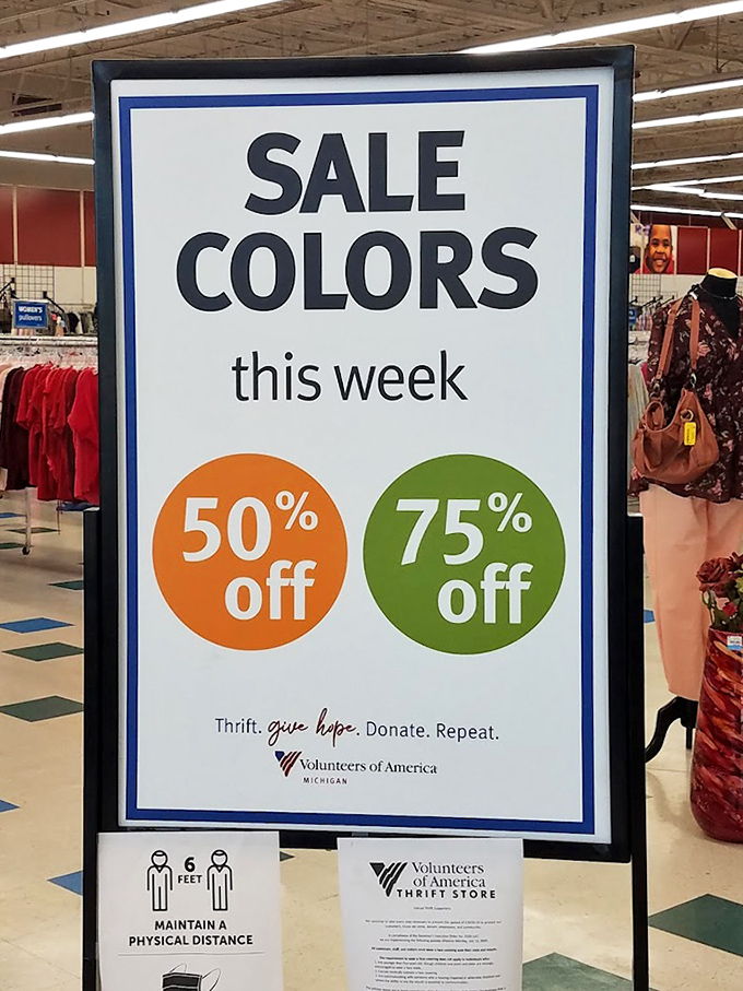 The thrill of the hunt intensifies! This week's color-coded discounts offer up to 75% off, turning good deals into spectacular steals for in-the-know shoppers.