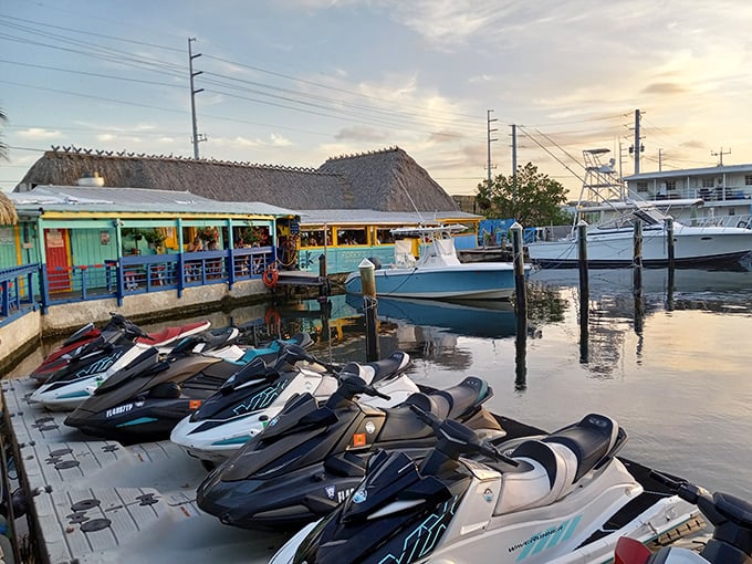 A marina view that reminds you why people move to Florida and never look back. Boat envy included at no extra charge.