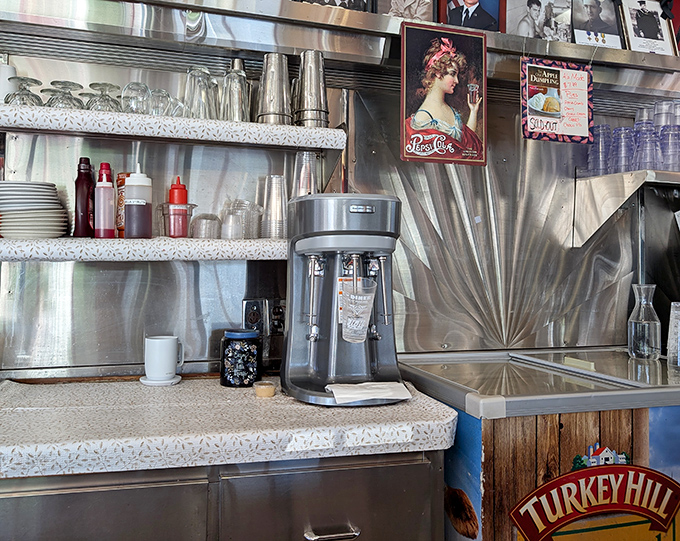 Behind every great diner is a well-stocked station of essentials. The backbone of breakfast magic happens right here.