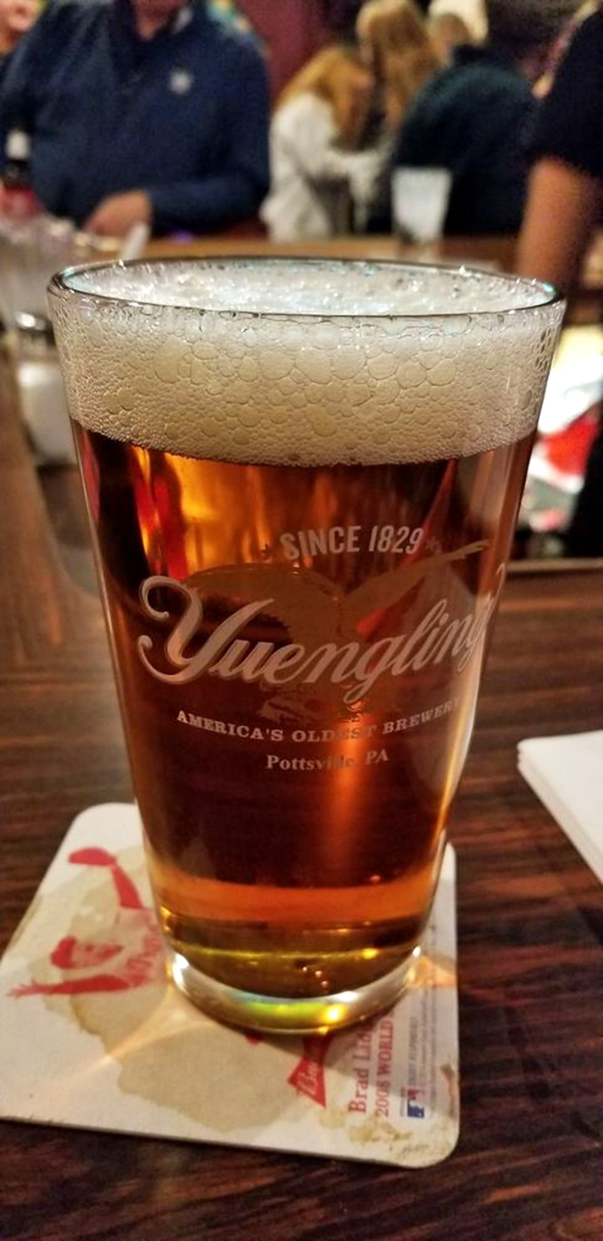 A perfect pour of Yuengling&mdash;America's oldest brewery meeting one of Pennsylvania's perfect taverns. Some partnerships are just meant to be.
