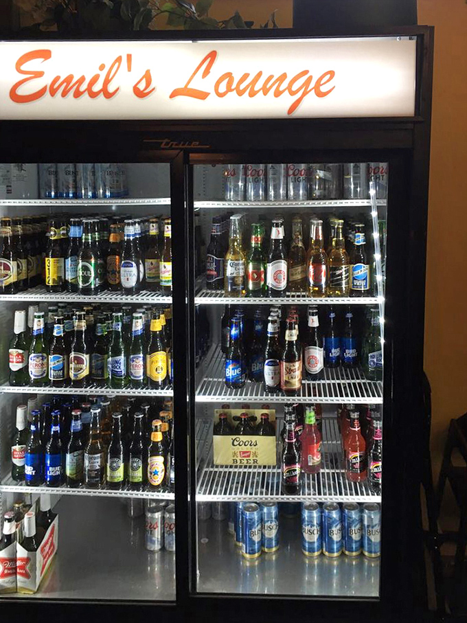 A well-stocked drink cooler means every meal gets the perfect liquid companion, from beer to specialty sodas.