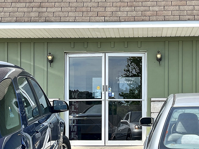 That simple entrance leads to a world where fried chicken dreams come gloriously true.