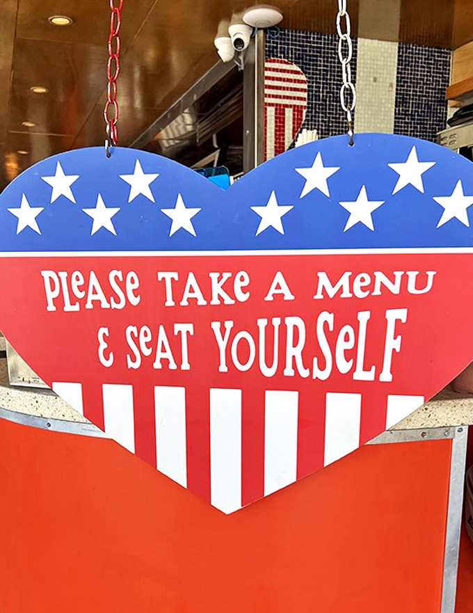 "Please take a menu & seat yourself" &ndash; five words that promise democracy in dining and the freedom to choose your own adventure.