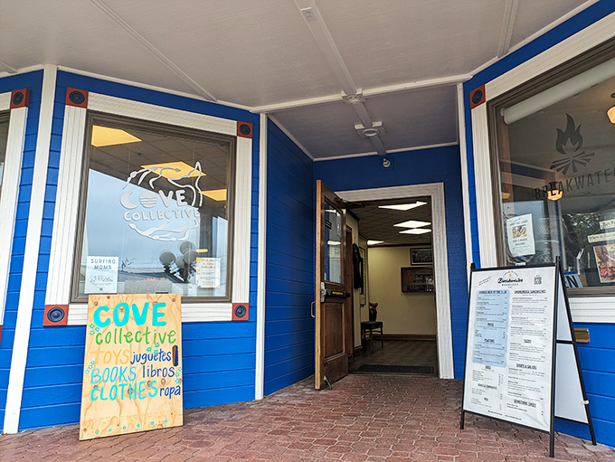 The entrance welcomes you with no pretense, just the silent promise that your life is about to get significantly more delicious.