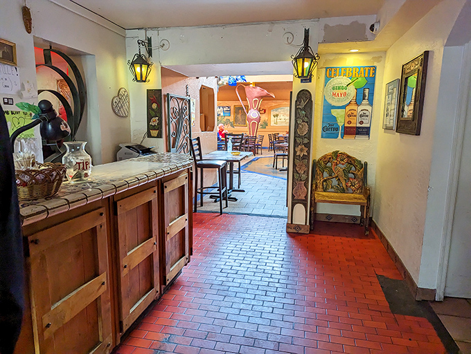 This entryway promises good times ahead &ndash; like the opening credits of your favorite comfort show, but edible.