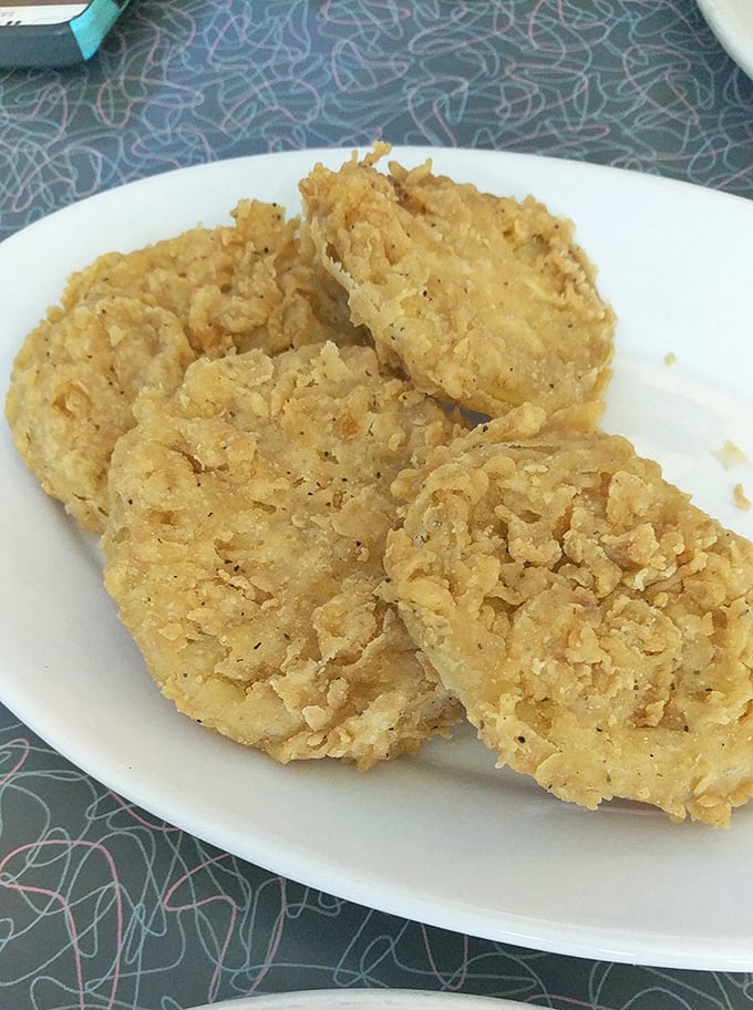 Fried green tomatoes with the perfect crunch-to-tenderness ratio&mdash;a Southern classic that deserves its place in the comfort food hall of fame.