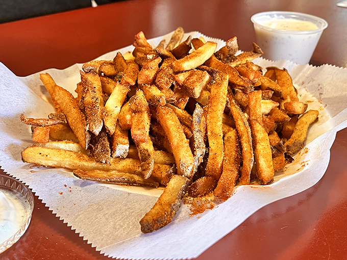 These aren't just fries&mdash;they're golden potato treasures with the perfect crisp-to-fluffy ratio. Diet plans come here to die happy.
